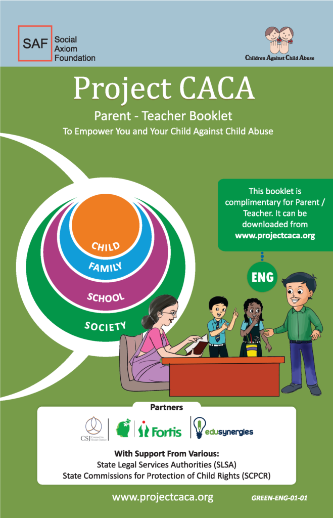 Parent – Teacher Booklets – Project Caca